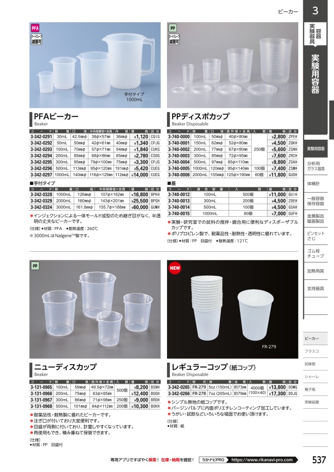 PPディスポカップ/蓋 | ケニス | MISUMI(ミスミ)