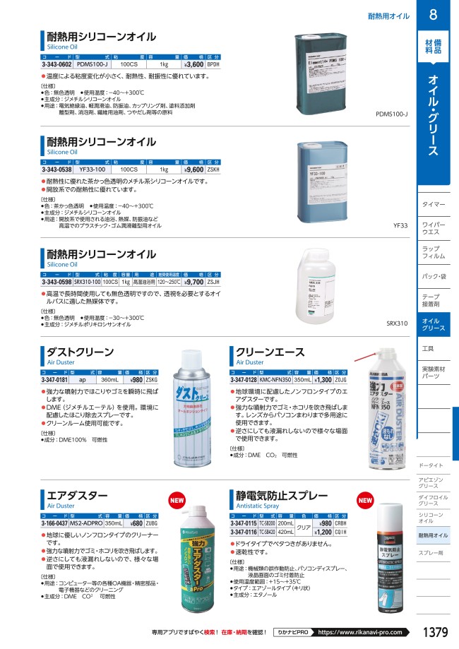 シリコーンオイル YF33-100 | ケニス | MISUMI(ミスミ)