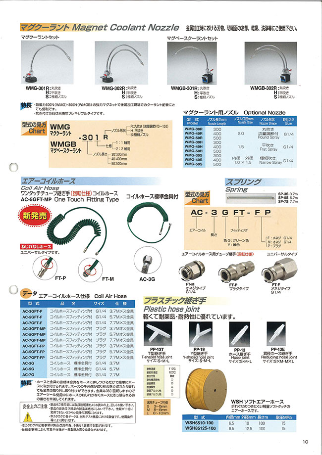 エアコイルホース フィッティング付 | WTBワタベコーポレーション | MISUMI(ミスミ)